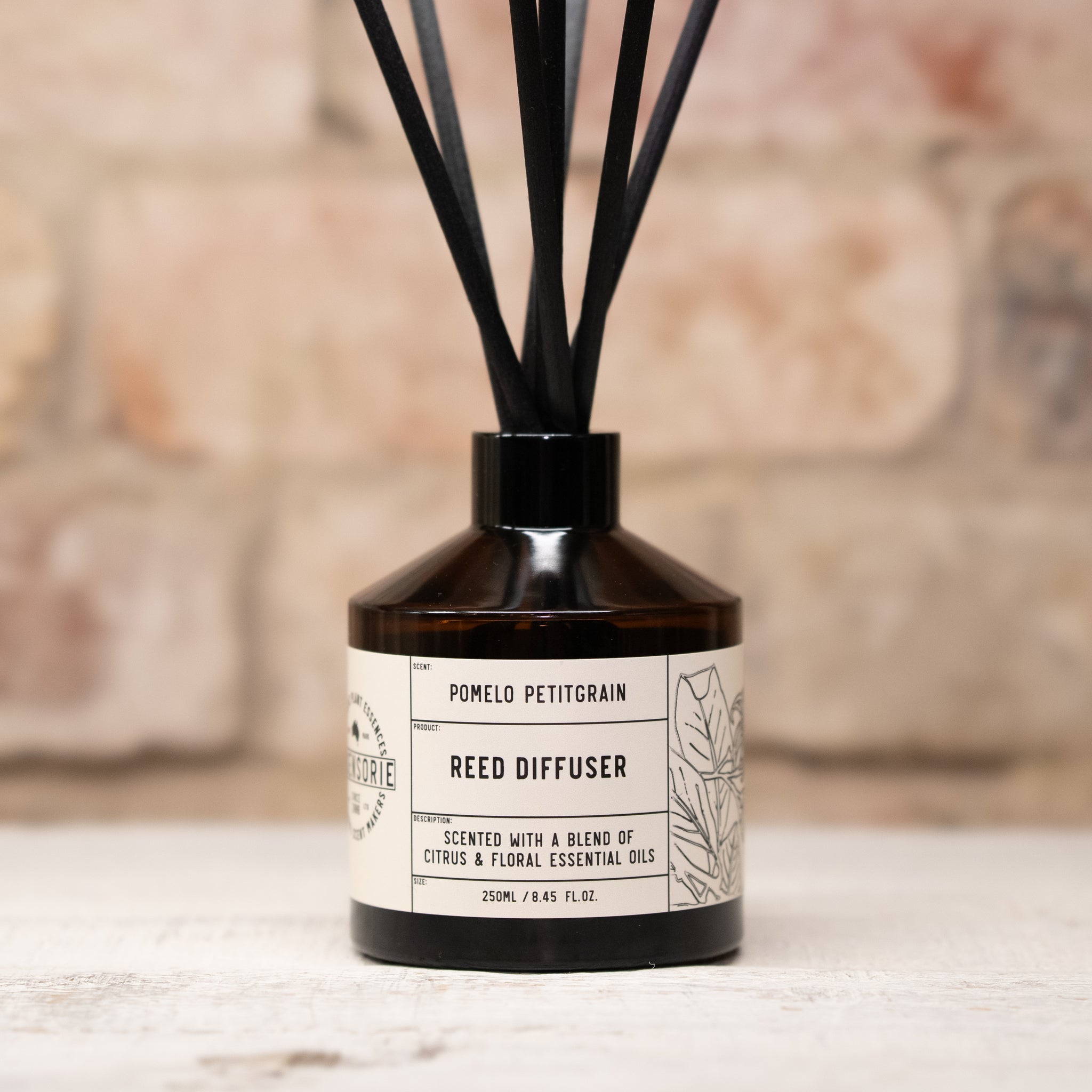 Pomelo Petitgrain Reed Diffuser | Energising & Calming | Natural ...