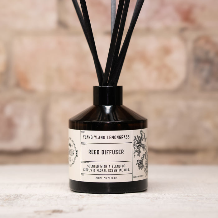 Ylang Ylang Lemongrass Reed Diffuser | Zesty & Fresh | Natural ...